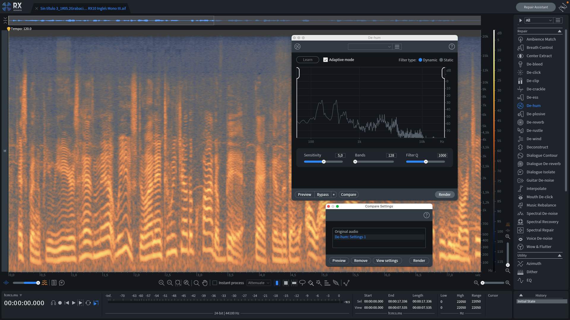 Review de iZotope RX10 Advanced: casi, casi magia | Hispasonic